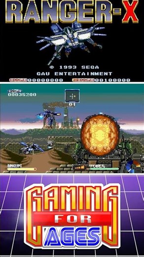 Desert Stage - Ranger X (SEGA Mega Drive / Genesis) #retrogaming