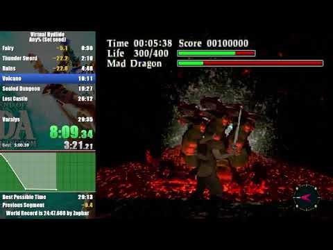 Virtual Hydlide Any% (Set Seed) Speedrun: 28:37