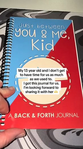 I’ve done this with my 11 year old son and my 7 year old daughter and they both love it. They leave it on my night stand to fill out and I return it to them to do their part. Lots of fun, creative prompts and no repeats! The size is perfect for kids—not too much intimidating space for them to fill up. Will be a fun keepsake for them when complete👦👧 | Culminatew