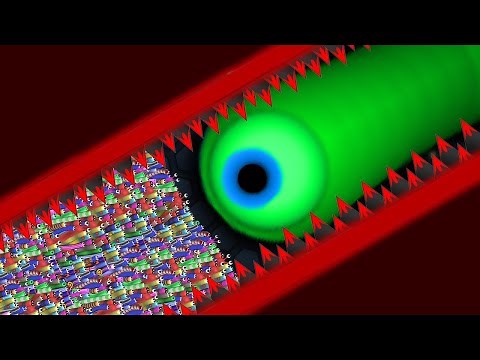 Slither.io 1 Giant Snake vs 97779 Snakes Epic Slitherio Gameplay