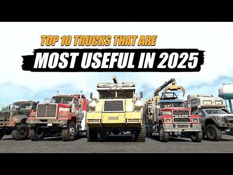 Snowrunner Top 10 best most useful trucks | 2025 Updated