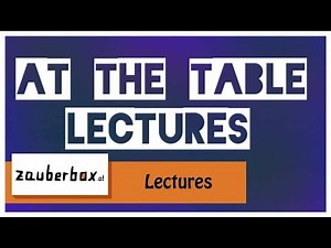 At the Table Lectures - Review | Zauberbox TV