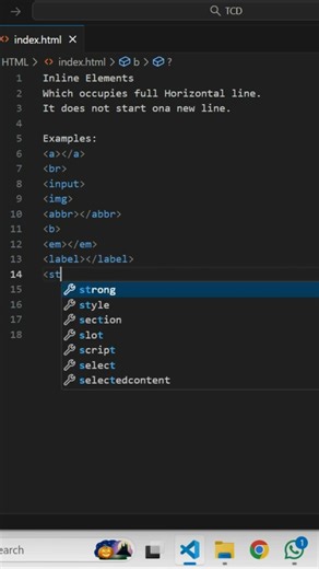 What Are Inline Elements in HTML? | The Creative Developer