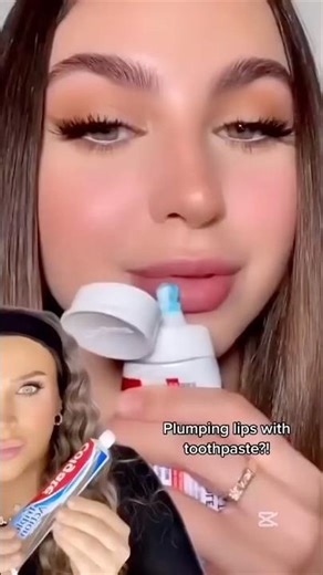 Toothpaste Pink Lips Hack?! 😳💄 Try This Easy Beginner Trick!