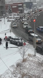 Calgary get hit with it's first snow | Canada tokens