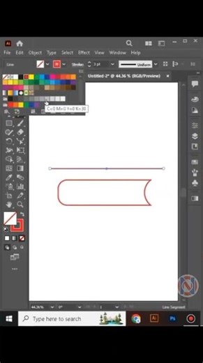 How to draw simple book icon in adobe illustrator || illustrator tutorial 2025