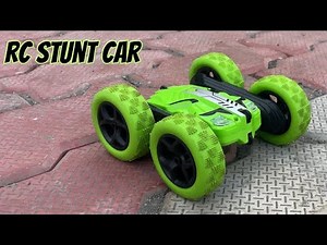 RC Stunt Car | Remote Control Double Sided 360 rotating rc Car | Unboxing & Review