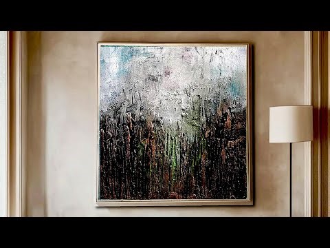 Mastering TEXTURED ABSTRACT Art / Easy ACRYLIC Painting for Beginners