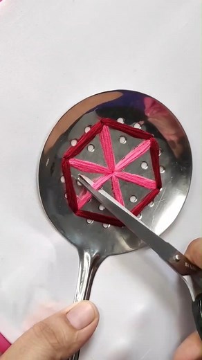 1.9M views · 6.1K reactions | Simple Hand Embroidery Trick #new #video #foryou #stitch #reels #trending #viral #viralreels #love #design | Embroidery Skills ideas | Facebook