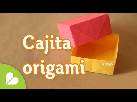 Como hacer Caja Origami BASICA y FACIL