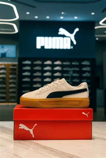 PUMA Smash Platform V3 Suede Suede #rekomendasisepatu #fyp #viral #berandatiktok #xyzbca