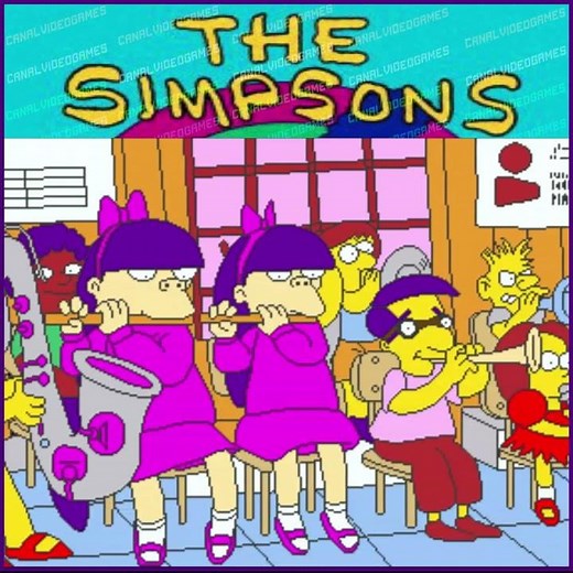 1991 The Simpsons | Arcade | Intro Video