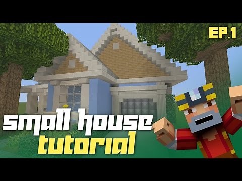 Minecraft Xbox 360: How to Build a Small House - Part 1! (Building Tutorial)
