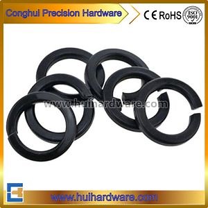 [Hot Item] Black Carbon Steel Grade 8 Lock Washer Spring Washer M2-M30