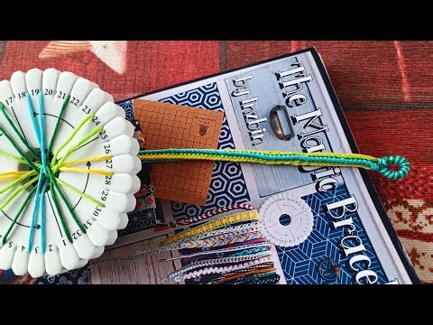 Kumihimo Tutorial Square Section Hard Professional Technique