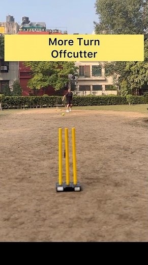 More turn Off cutter in cricket