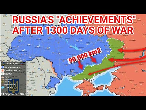 1300 Days of Fighting: Mapping Russia’s Control in Ukraine
