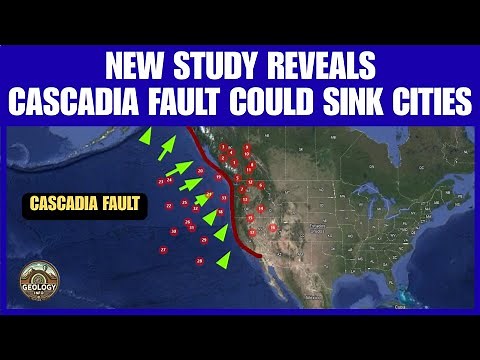 NEW STUDY ON THE CASCADIA FAULT ✅EARTHQUAKE COULD SINK CITIES.