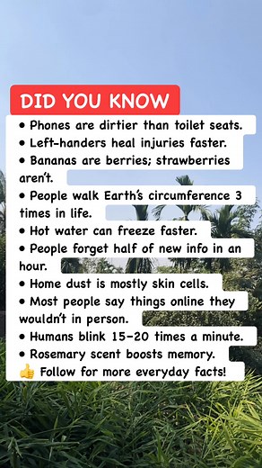 Weird Everyday Facts That Will Blow Your Mind #EverydayFacts #LifeTrivia #DidYouKnow | Learners