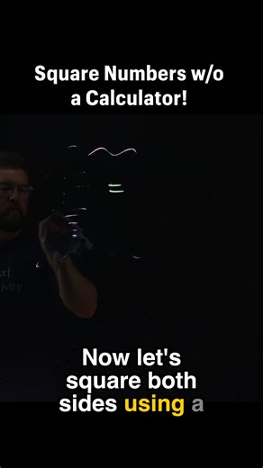 A fast mental-math trick: watch how to square 47 using the (a ± b)² pattern — then try 53² yourself. Quick, simple, and perfect for math shortcuts. | Minute Math