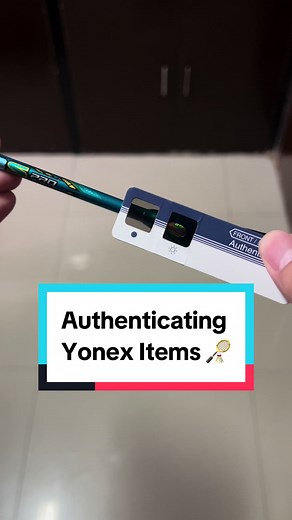 Paano Malaman Kung Original ang Yonex Badminton Racket