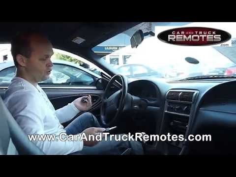 Ford Freestar Replacement Remote Programming 2005 -2007