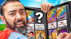 World's First Pokemon Card Challenge Binder (Complete or Lose It All) #pokemon #pokemoncards | Deep Pocket Monster