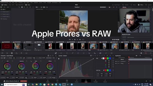 Apple ProRes HQ vs Cinema DNG RAW Comparison