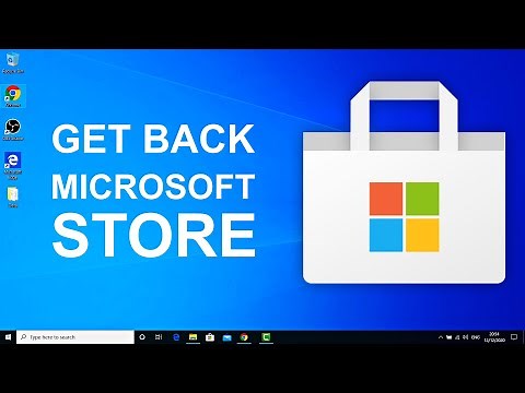 Fix Microsoft Store Missing / Greyed Out In Windows 10 - Reinstall Microsoft Store