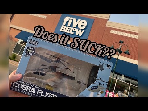 World's CHEAPEST RC HELICOPTER! ( Five Below XB Cobra)