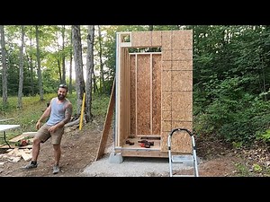 Building an outhouse on the new property