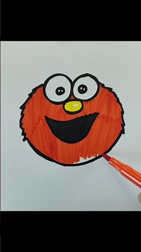 Elmo face Drawing ❤️