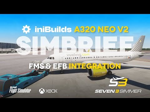 INIBUILDS A320 V2 Simbrief Integration TUTORIAL #microsoftflightsimulator #msfs2020 #msfs
