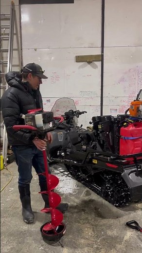 Installing Auger on Yukon Expedition Sled Trapper Box