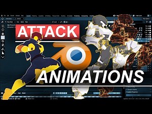 Blender 2.8 Attack Animations In 2 Minutes! (Captain Falcon's Knee)