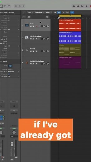 LOGIC PRO X - How to Make new software instrument and Audio tracks