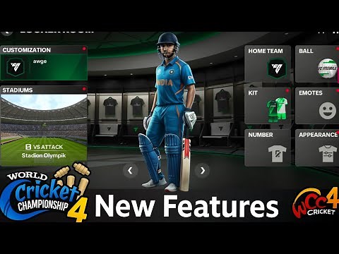 WCC4 New Realistic Feature Updates 🔥 | WCC4 Next-Gen Cricket Game Evolution!