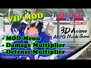 BLEACH Mobile 3D MOD Menu APK | Damage Multiplier | Defense Multiplier |