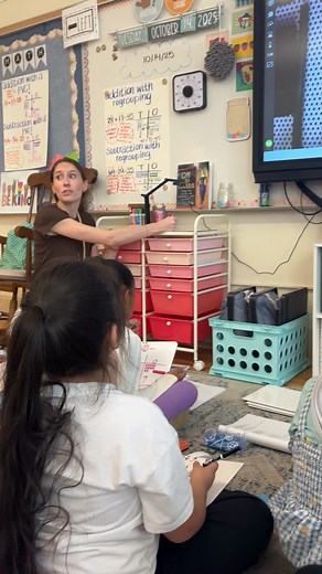 Ms. Cohen’s class is working hard learning new subtraction strategies! 🧮🤗 | Elizabeth Traditional Elementary School