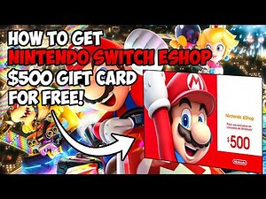 How to Get Nintendo Switch eShop $500 Gift Card for FREE 🎮💸 (2025 Method!)