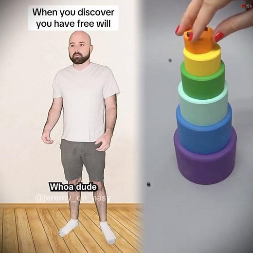 10/10 use of free will #fyp #comedy