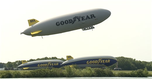 Here's when you can see 3 Goodyear Blimps flying over Akron this week