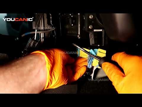 Honda Airbag SRS Module Replacement - Read and Clear Codes using YOUCANIC Scanner
