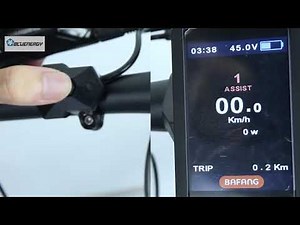 BAFANG Mid Drive Display Mid Motor Control Panel 850C