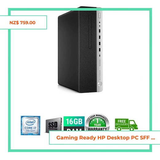 🎮 Ready to elevate your gaming experience? Meet the Gaming Ready HP Desktop PC! With an i7 Turbo processor running at 4.20 GHz, 16GB RAM, and a GT 1030 2GB graphics card, you’ll be blasting through your favorite titles like never before! 💥 Plus, with Windows 11 Pro, enjoy a seamless, user-friendly interface that fits perfectly into your lifestyle. It’s power-packed for both work and play! ⚡ 🔥 Limited stock available at just $759.00 — grab yours before it’s gone! #GamingPC #HPCustom #PCTraders