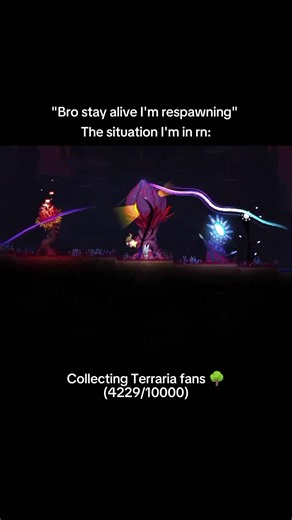 "2D Minecraft" they say | #terraria #terrariamobile #terrariamemes #vi...