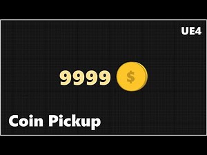 [Unreal Engine 4] Pickable Coins with Counter
