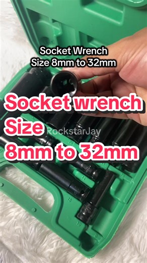 Socket Wrench Size Guide: 8mm to 32mm Tools Overview