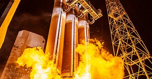 A Fiery Finale for a Rocket That Brings the Heat