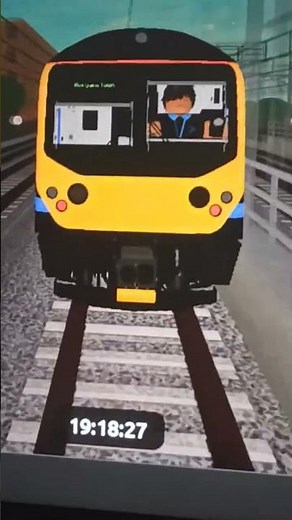 stepford connect guard rides the back of the train class 360 and 357 #stepfordcountyrailway